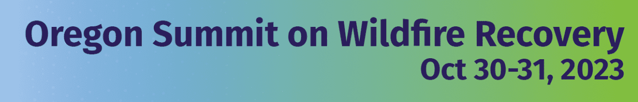 wildfire recovery summit - SOREDI