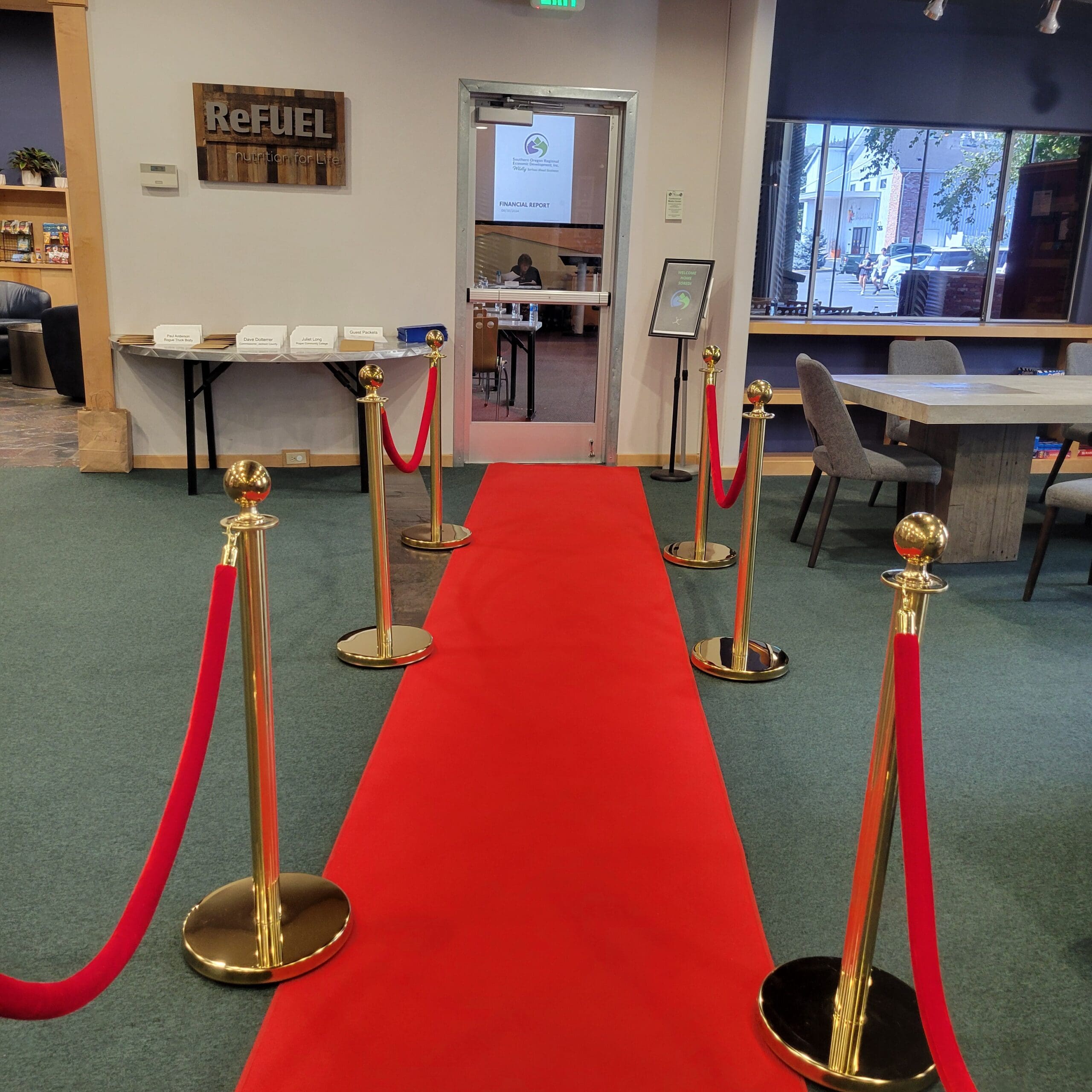 SOREDI Board of Directors Get the Red Carpet Treatment by Club Northwest - SOREDI