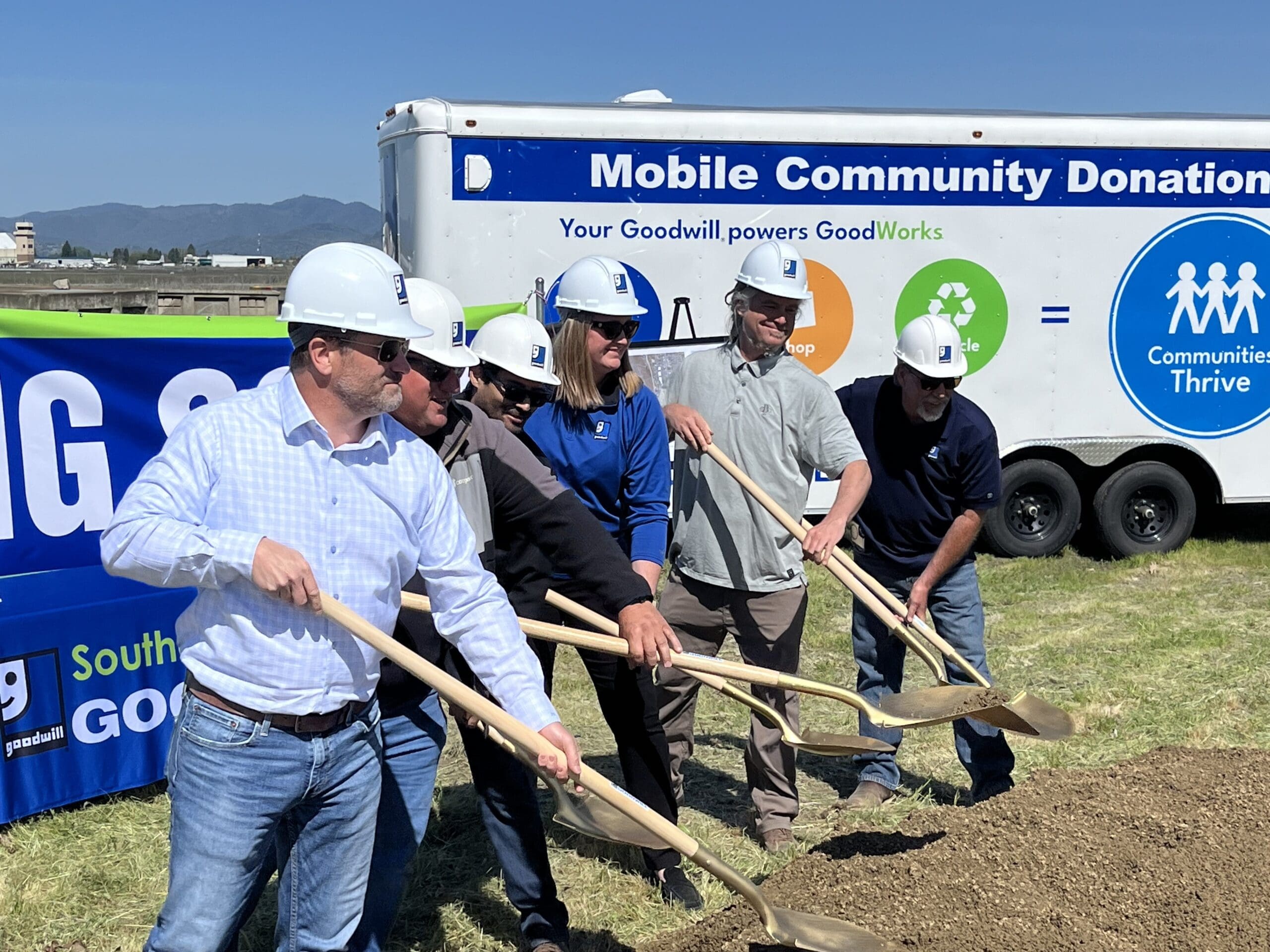 Southern Oregon Goodwill: Breaking Ground Celebration - SOREDI