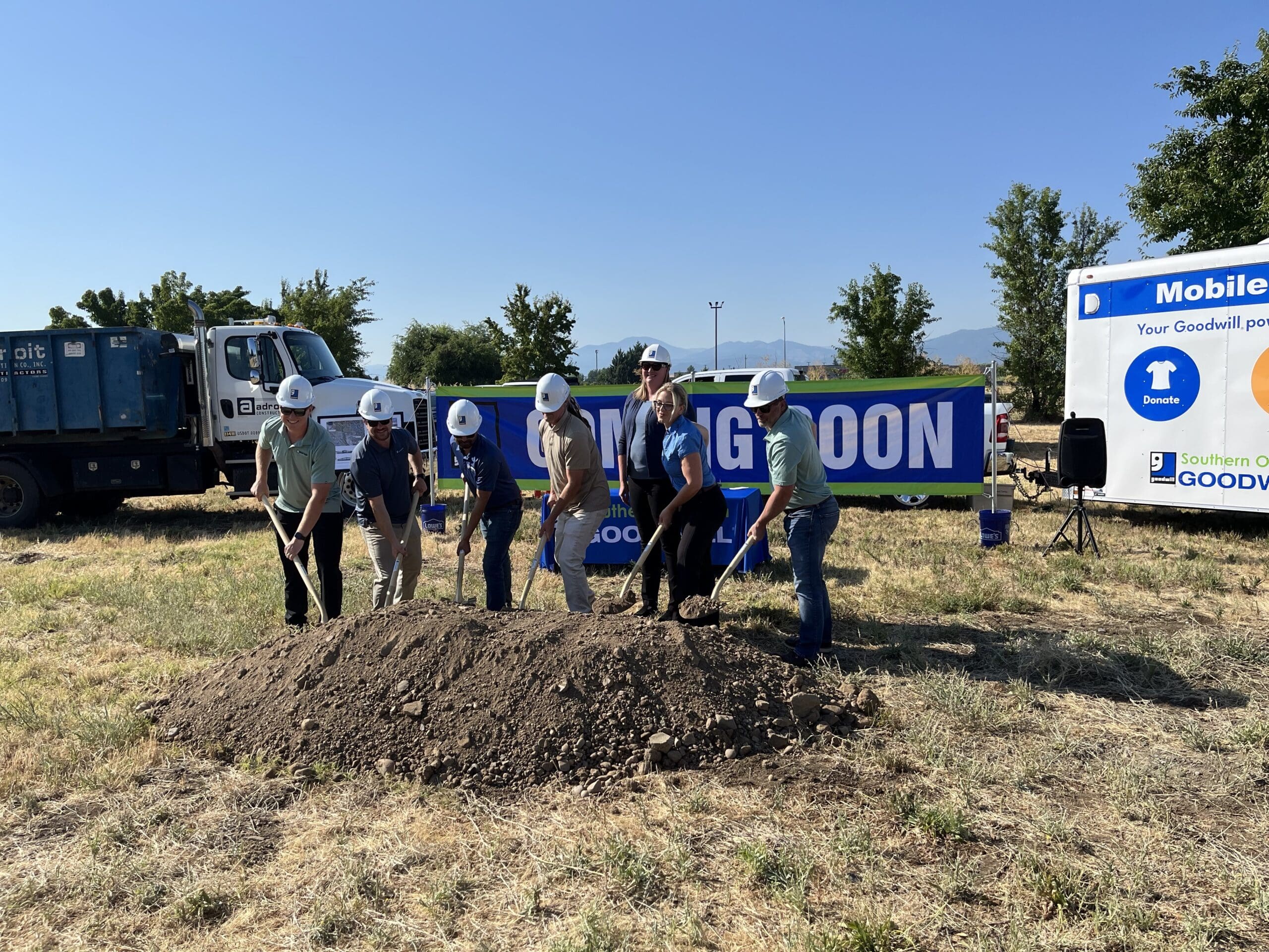 Central Point Goodwill Relocation Groundbreaking - SOREDI